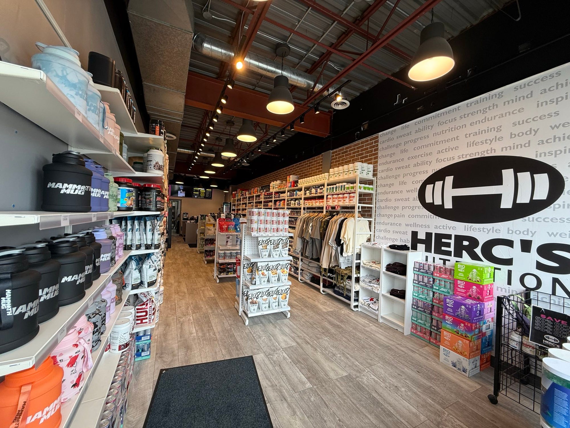HERC'S Nutrition Burlington | Best Vitamins, Supplements & Apparel